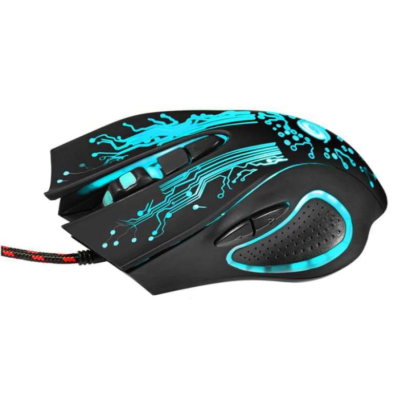 Jual Mouse Gaming USB 3200 DPI dengan LED RGB || iMice - X9 di Seller ...