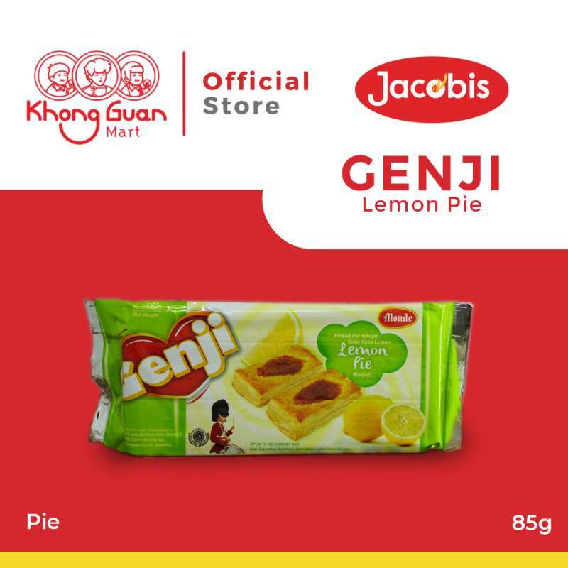 Jual GENJI LEMON PIE 85 GR di Seller Khong Guan Mart - Kebon Sirih ...