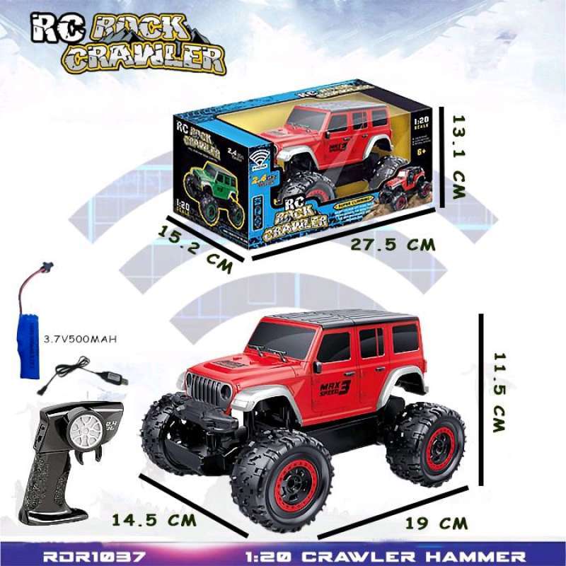Jual RC Jeep Rock Crawler Mainan Anak Mobil Remote Control Radio ...