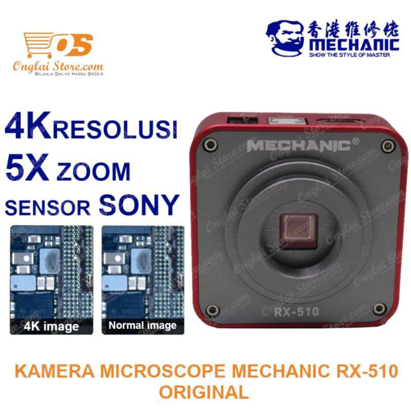 Jual Digital Microscope Kamera Microscope FHD Mechanic RX-510 FHD Ori ...