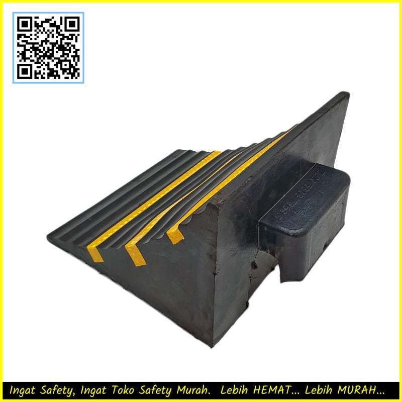 Jual Penahan Roda Karet Wheel Chock Rubber Besar Ganjalan Ban Mobil ...