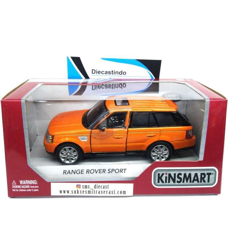 Promo Kinsmart - Range Rover Sport, Orange Diskon 50% Di Seller ...