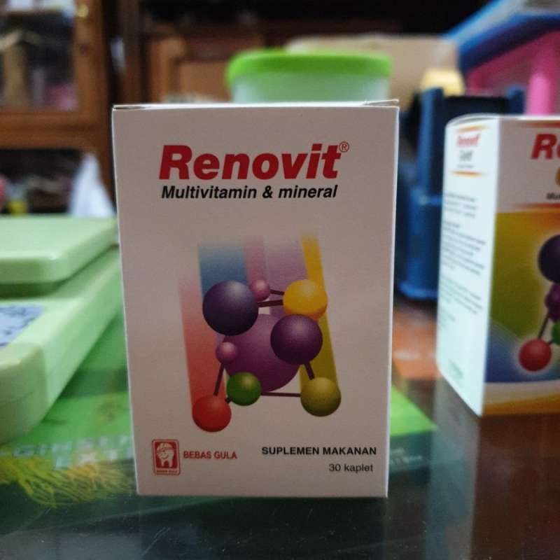 Jual Renovit Multivitamin Dan Mineral Di Seller Apotek Eka Husada ...