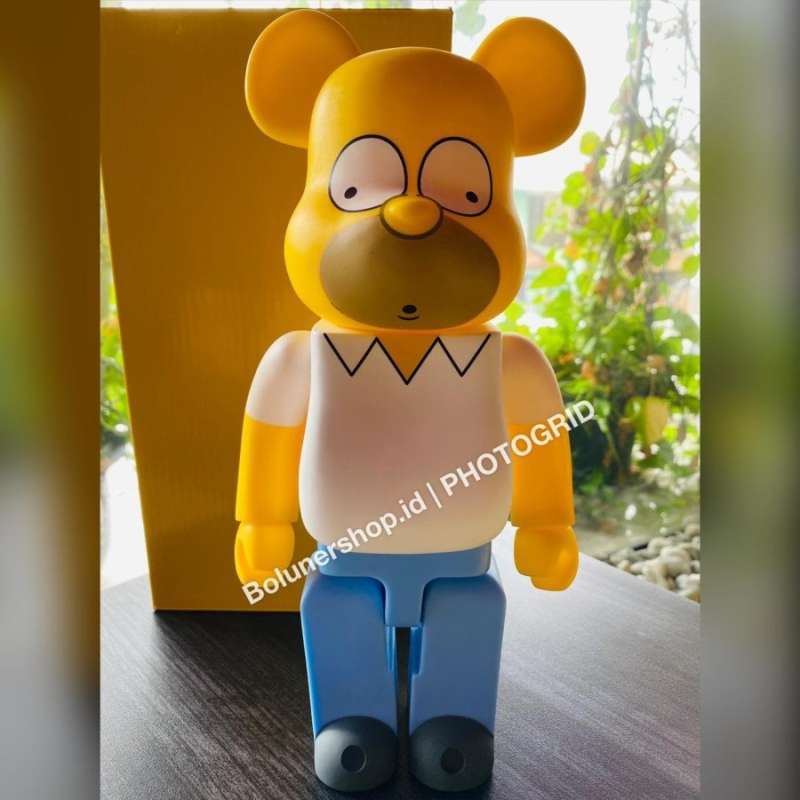Jual Bearbrick Homer Simpson 400% Be@rbrick Figure Di Seller Boluner ...