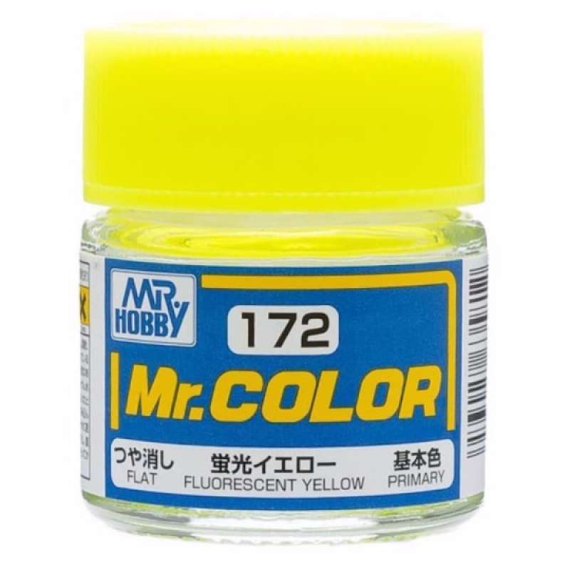 Jual Mr Color C172 Fluorescent Yellow Mr Hobby Gundam Kit Airbrush C ...