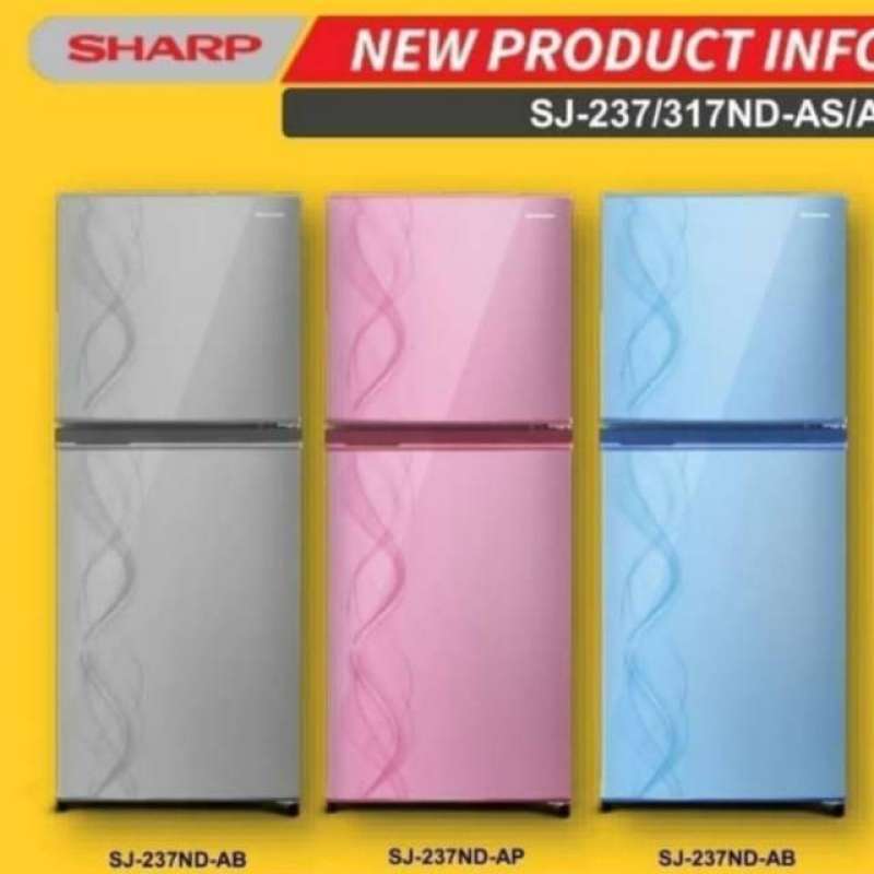 Jual Lemari Es Sharp 2 Pintu Sj-237nd Garansi Resmi Sharp Di Seller ...