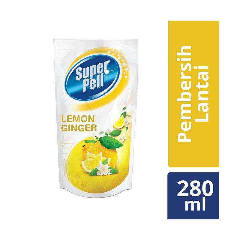 Jual SUPER PELL Lemon Ginger Pembersih Lantai [280 mL] di Seller ...