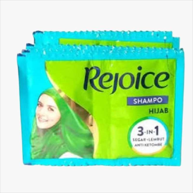 Jual Rejoice Shampo Hijab 3 In 1 sachet 10 ML (12 sachet) di Seller Sembako dan Frozen Food Mama ...