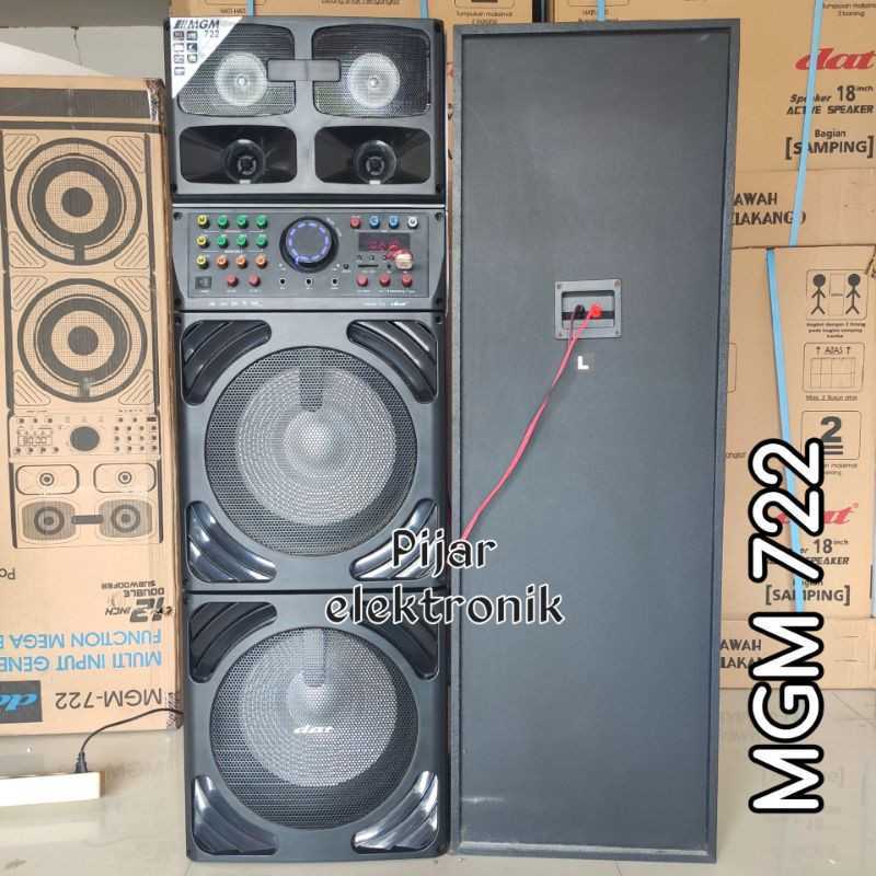 Jual Speaker Aktif Karaoke 12 Inch Dat Mgm 722 Subwoofer (belum Ongkir) Di Seller Quilla_elc ...