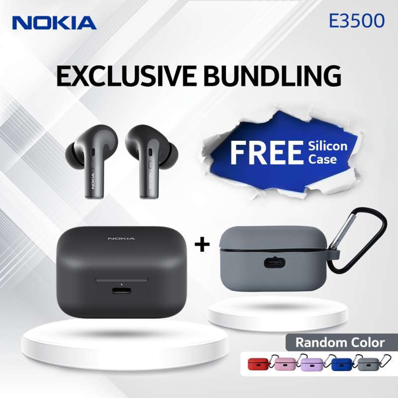 Jual Nokia True Wireless Tws Earphone E3500 - Black Di Seller Nokia Audio Official Store - Tegal ...