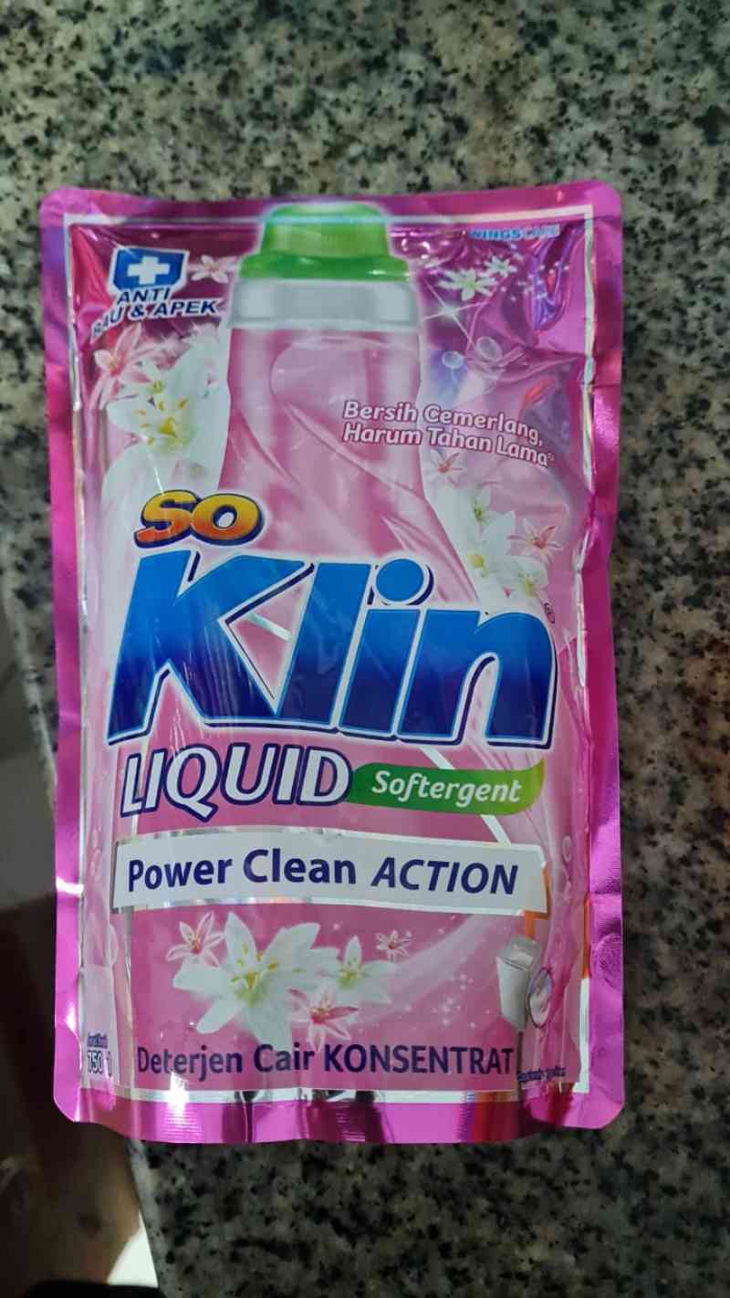 Jual Soklin liquid pink power clean action 750ml di Seller Toko Aneka ...
