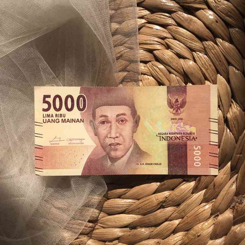 Jual Uang Mainan Untuk Mahar Rp.5000 Bentuk Bunga Di Seller Littleneall ...