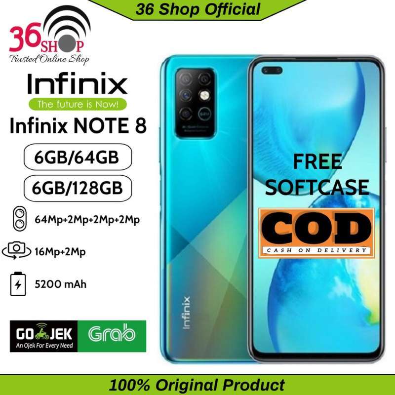 Jual INFINIX NOTE 8 RAM 6/64 GB GARANSI RESMI - Helio G80 Speed King ...