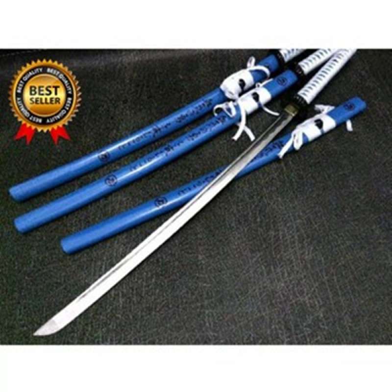 Jual Pedang samurai katana the last kanji biru di Seller Bilah Tajam ...