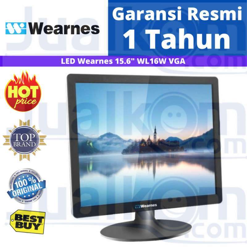 Jual Monitor Led Wearnes 15.6 16 15.6 Inch 15.6inch Wl16w Led Murah Di ...