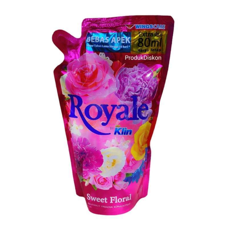 Jual Royale So Klin Softener Parfum Series 800ml Sweet Floral - Pewangi ...