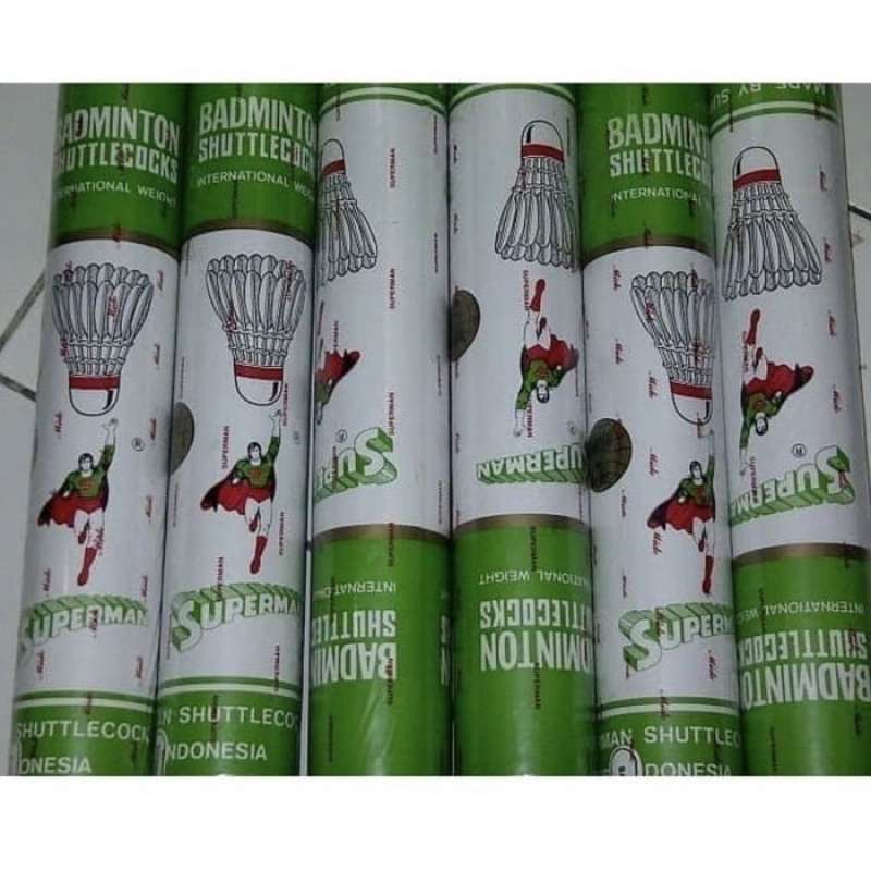 Jual kok shuttlecock superman hijau ijo original (Kode 007) di Seller ...
