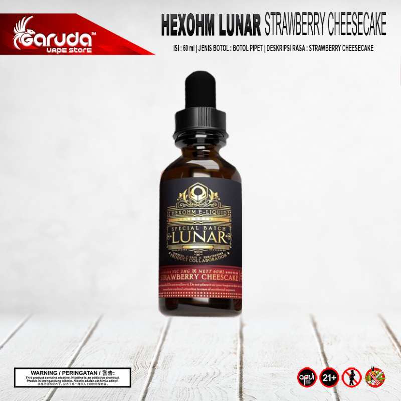 Jual Liquid Hexhohm Lunar Emkay 6MG 60ml Bercukai di Seller Garuda Vape ...