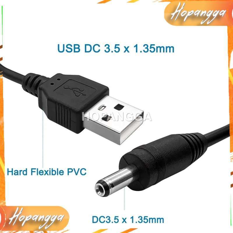Jual Kabel USB to DC 3.5mm Router Tablet Tvbox Charger Power Supply di ...