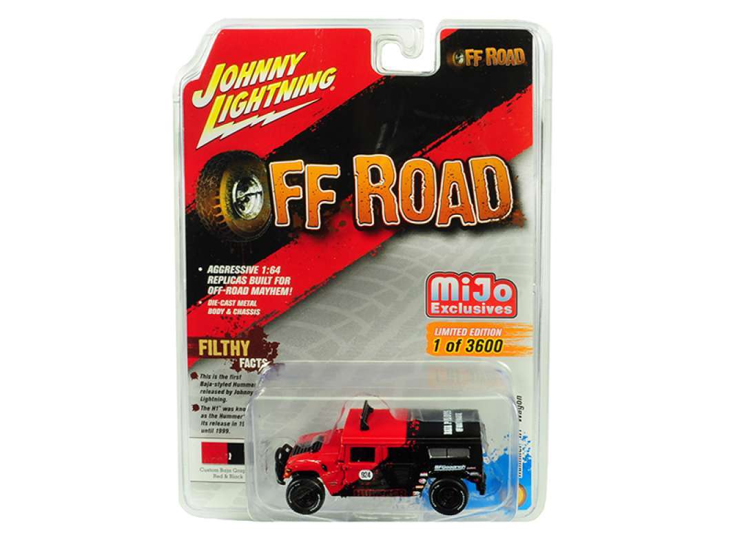 Jual Hummer H1 Wagon #924 Red and Black \Baja Pilots\ \Off Road ...
