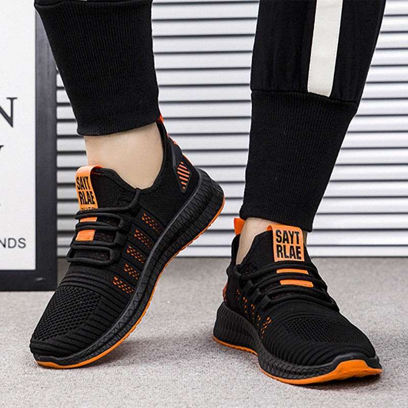 Jual Fashion Pria Sepatu Pria Sneakers Olahraga Pria Casual Sepatu Lari ...