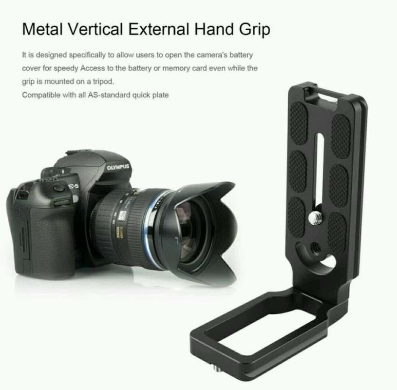 Promo Quick Release L Plate Vertical Bracket MPU-105 Universal L Shape ...