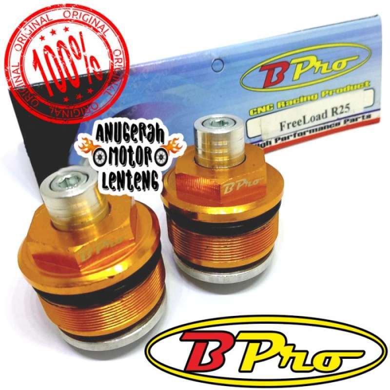Jual Setelan Shock Depan Preload Pre Load Bpro Yamaha R25 Mt25 - Gold ...