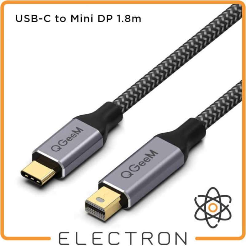 Jual Promo USB-C to Mini DP 1.8m Cable 4K 60Hz USB Type-C DisplayPort ...