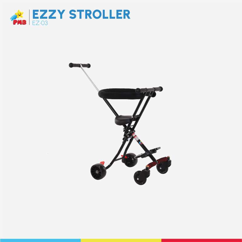 Jual Ezzy Stroller Ez03 Pmb - Black Di Seller Pmb Toys Official Store ...