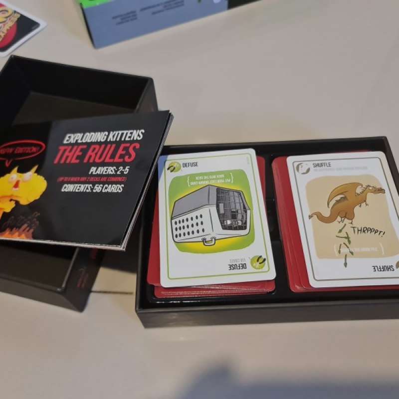 Jual Exploding Kittens Nsfw Card Game Board Di Seller Lalulaku ...