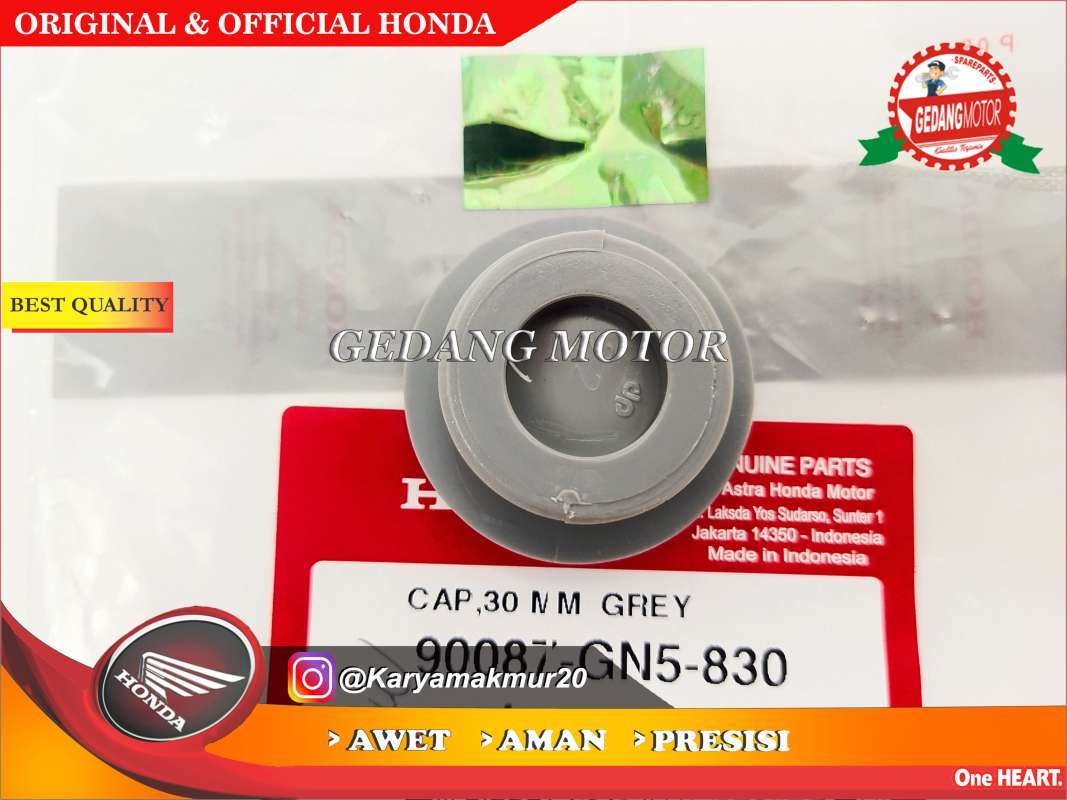 Jual Tutup Magnet Grand Besar Silver Gl Max Legenda Supra Revo Original ...