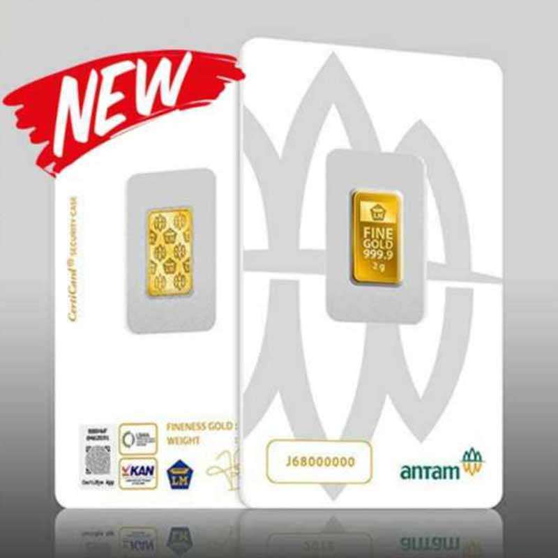 Jual Antam Logam Mulia Certicard [2 Gr] Di Seller Aestas - Tanah Sereal ...