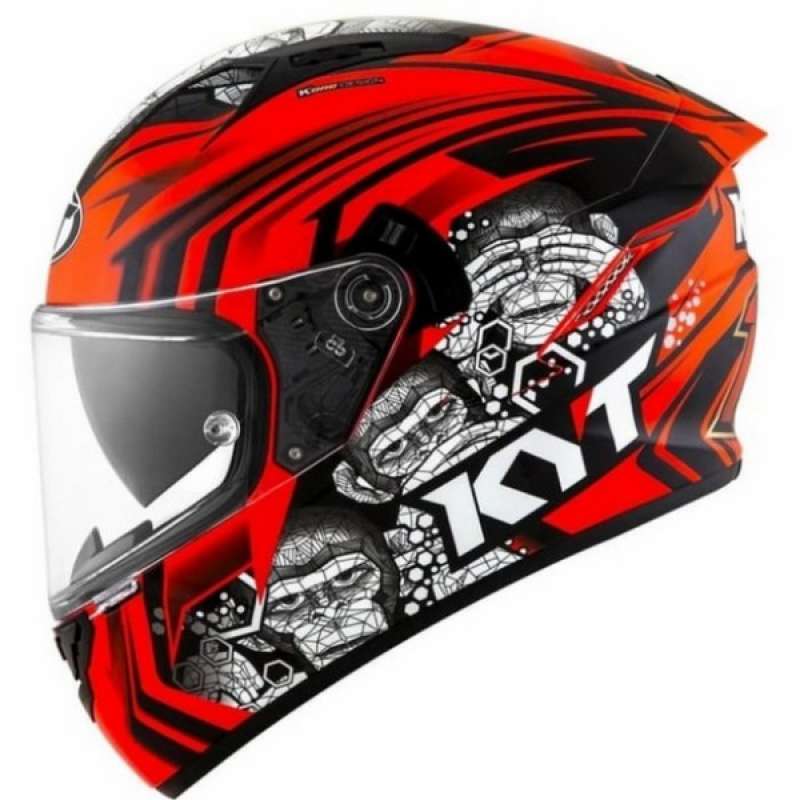 Jual Limited Helm Full Face Kyt Nfr Rathapark, Monkey di Seller Pusat ...