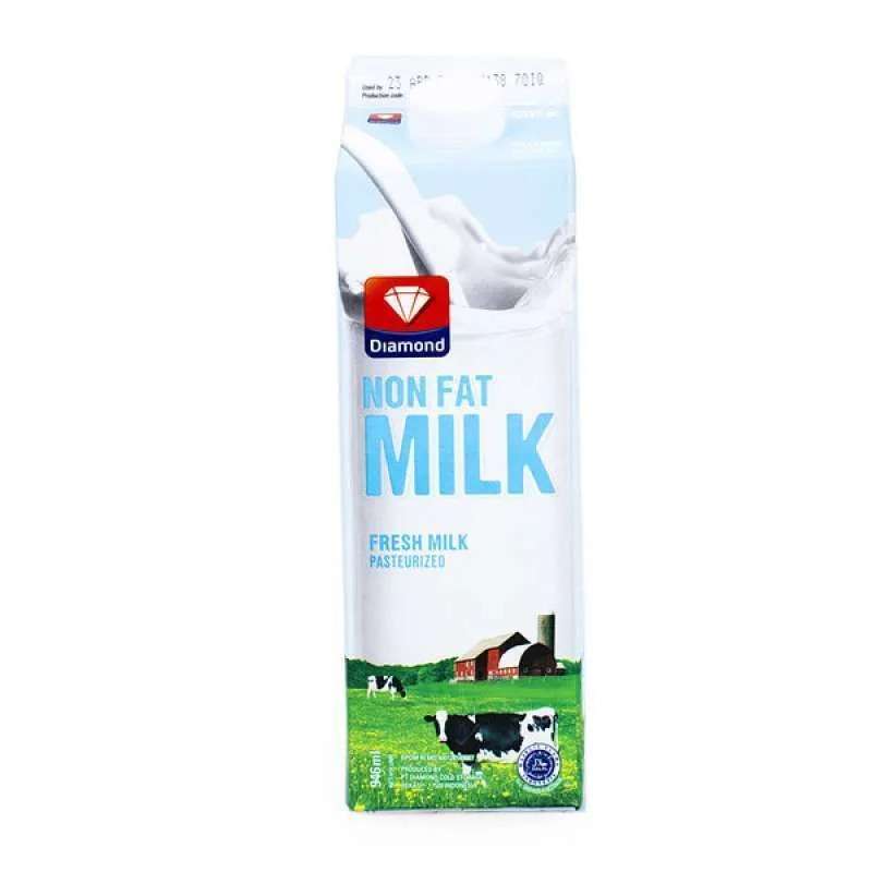 Jual Diamond fresh milk non fat 946ml tta di Seller Ranch Market Grand ...