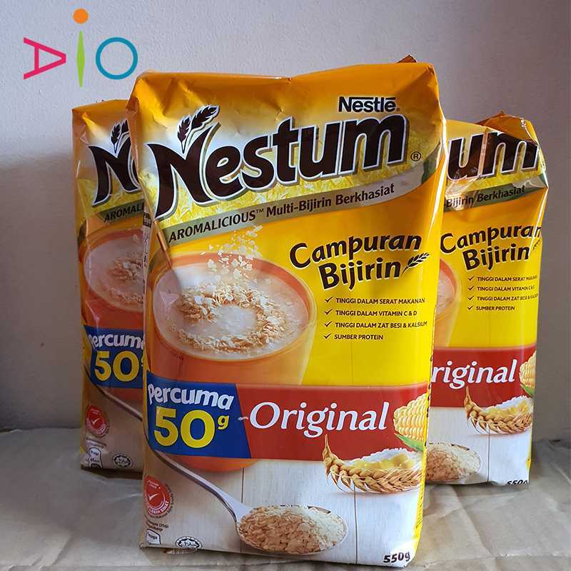 Jual NESTUM All Family Sereal Gandum Original Malaysia (500g) free 50g ...