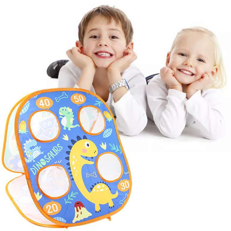 Jual Collapsible Sand Bag Toss Game Kit Safe Throwing Game Set for Kids ...