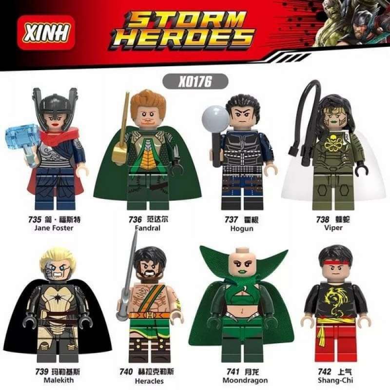 Jual Fandral the Dashing XH736 Marvel Thor Ragnarok Minifigure Brick ...