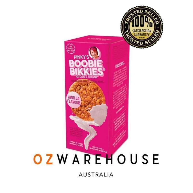 Jual Pinky's Boobie Bikkies Vanilla Flavour 10 Pack di Seller ...