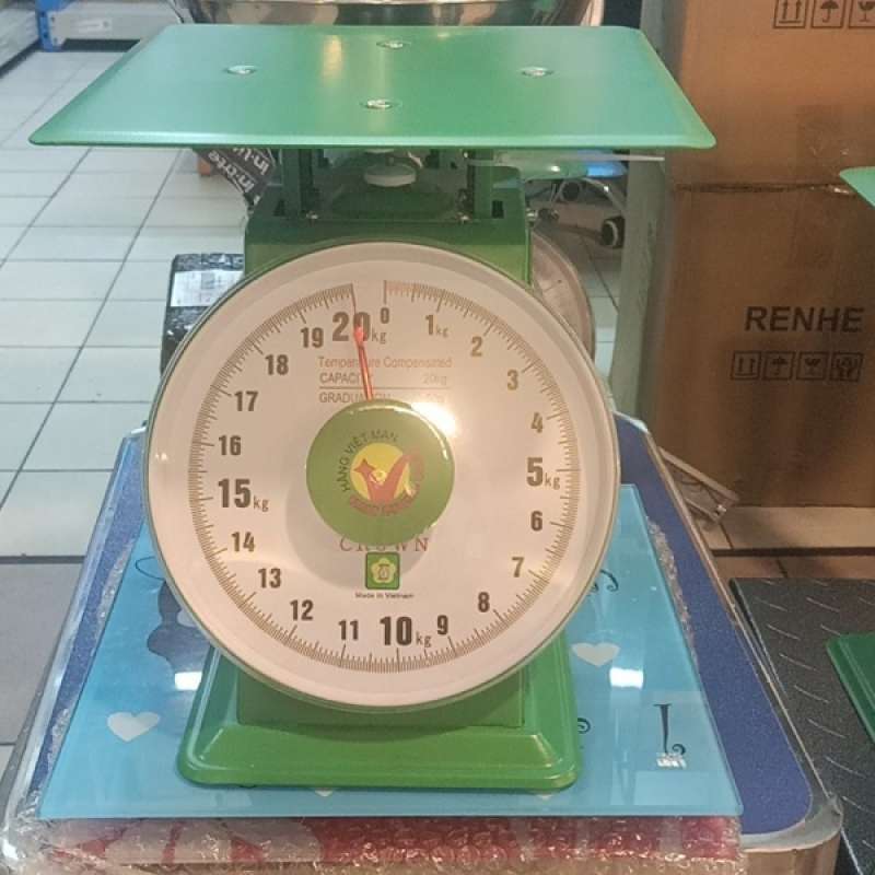 Jual Timbangan Duduk Jarum Nhon Hoa / Crown Star Vietnam 20Kg di Seller PlugPoint - Pademangan ...
