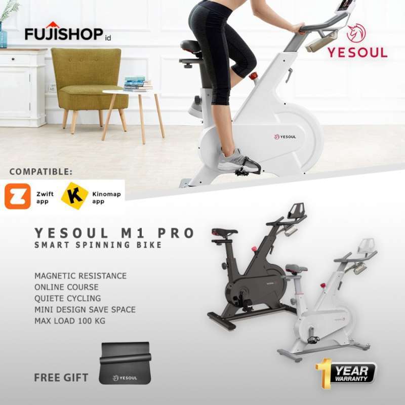 Jual Yesoul M1 PRO Home Spinning Bike Indoor - Sepeda Statis Fitness Resmi di Seller FUJISHOPid ...
