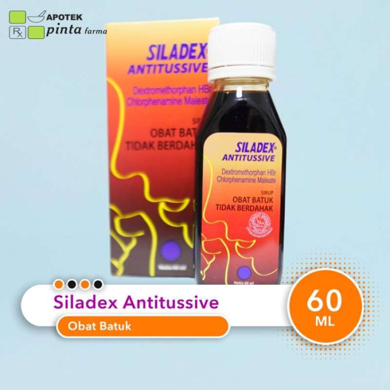 Jual Siladex Antitussive Sirup 60 ml Meredakan Batuk Kering di Seller ...