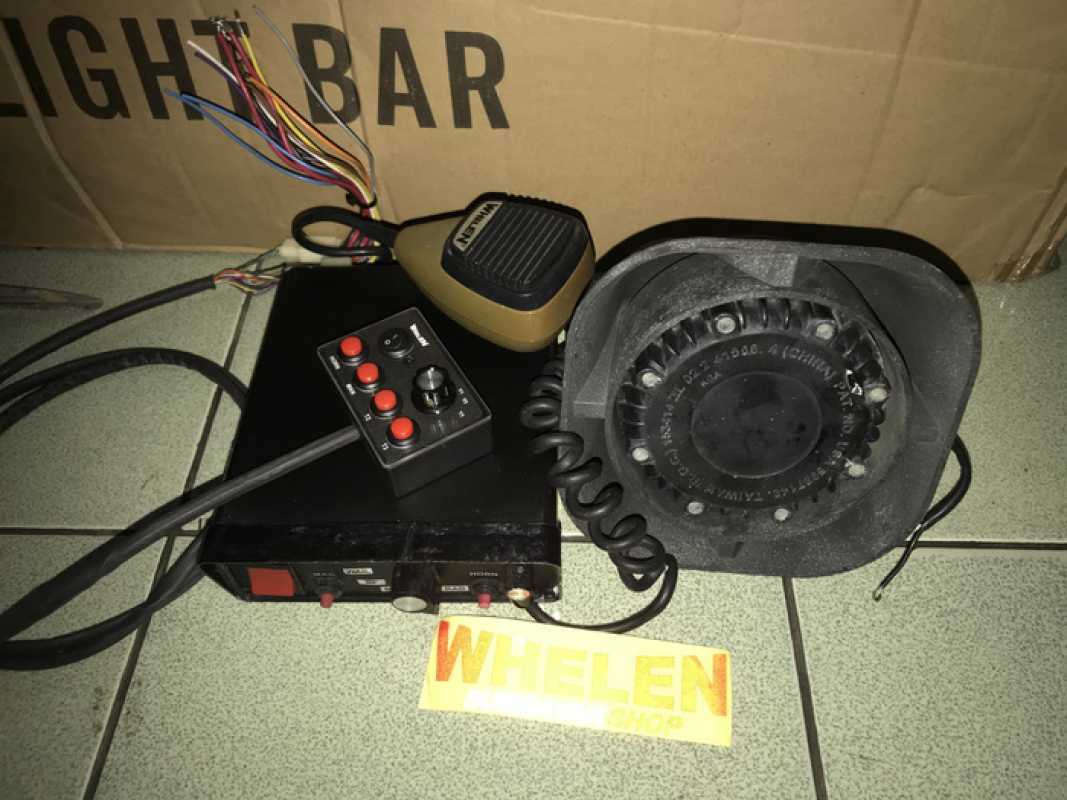 Jual PAKET WHELEN SECOND 200W WHELEN 295HFSA1 + WHELEN SA315P ...