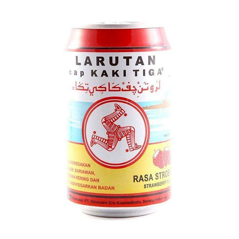 Jual LARUTAN CAP KAKI TIGA RASA STROBERI STRAWBERRY FLAVOUR CAN 320ML di Seller TokoRakyat ...