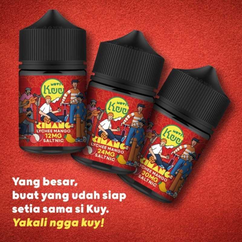 Jual LIQUID KUY CIMANG SALT NIC LYCHEE MANGO 60ML BY MOVI - 30mg di ...