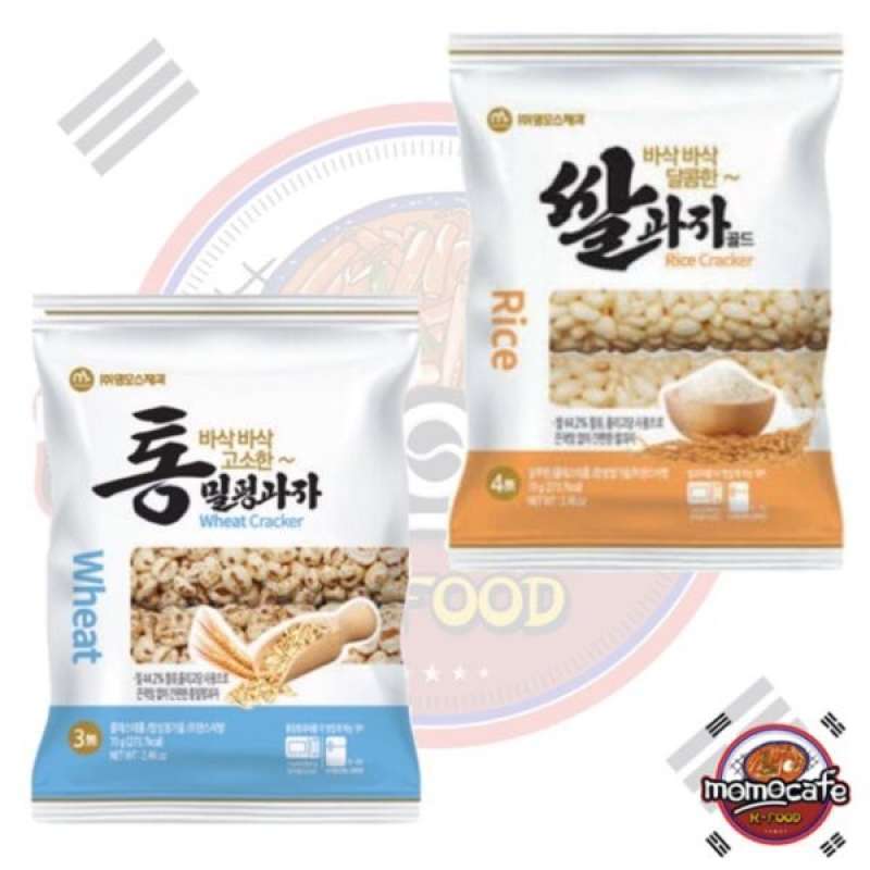Jual Mammos Rice Cracker Dan Wheat Cracker Made in Korea di Seller ...