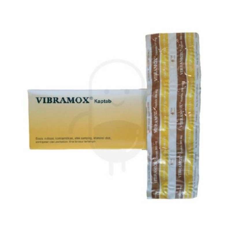 Jual Ready VIBRAMOX 500 MG BOX 100 KAPLET di Seller Mubarak farma ...