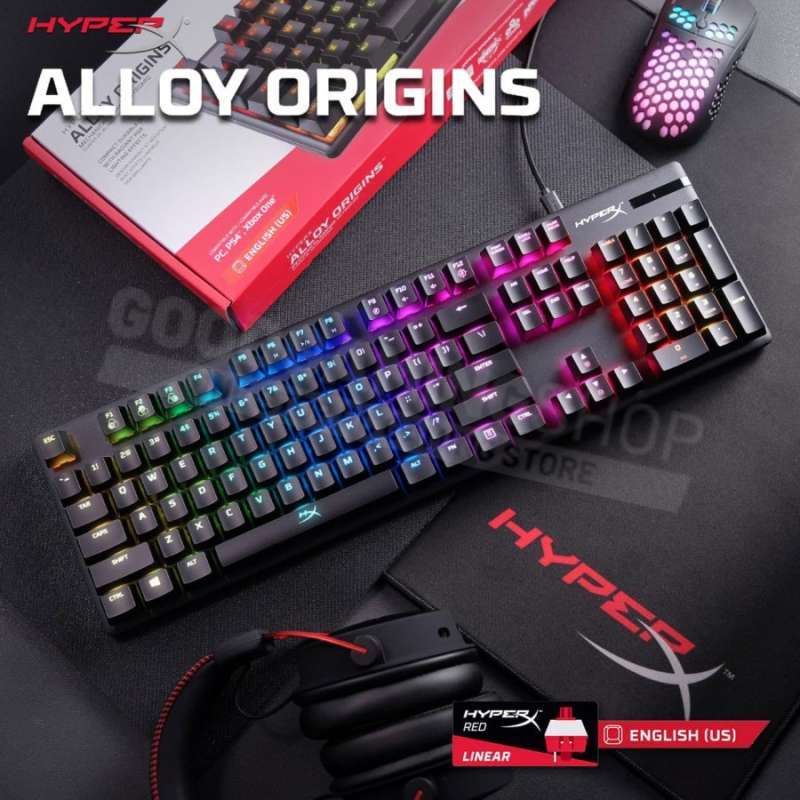 Jual HyperX Alloy Origins - Gaming Keyboard - Red Switch di Seller GOOD ...