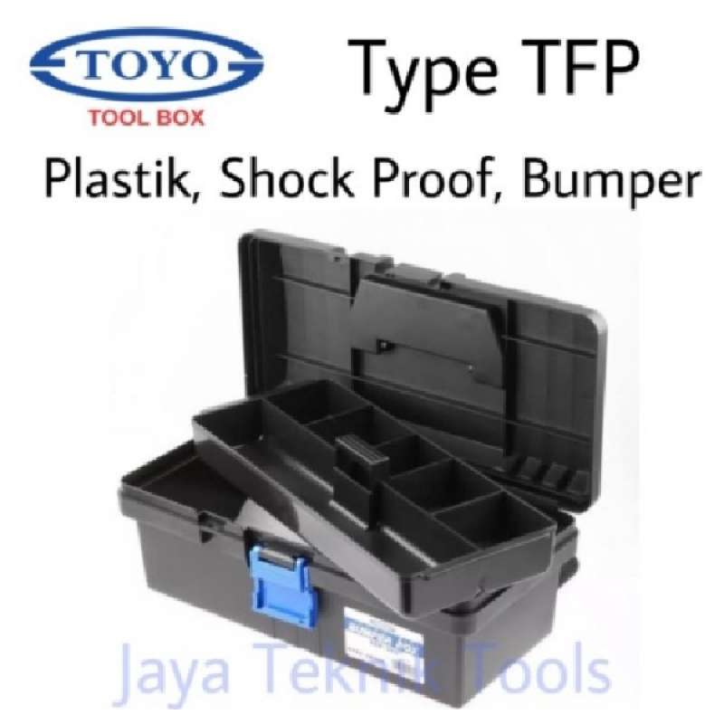 Jual Tool Box Toyo TFP 450 530 Plastik Ringan Plastic Jepang Tray Sekat ...