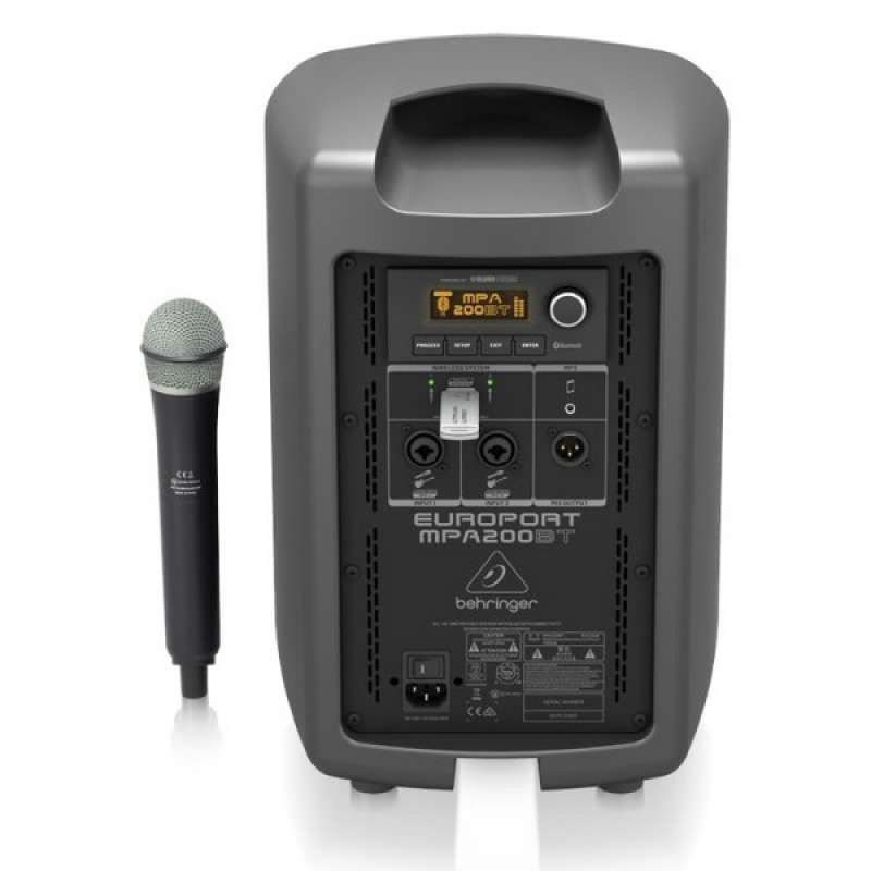Jual Behringer Speaker Portable Mpa200Bt Mpa 200 Bt With Wireless Mic ...