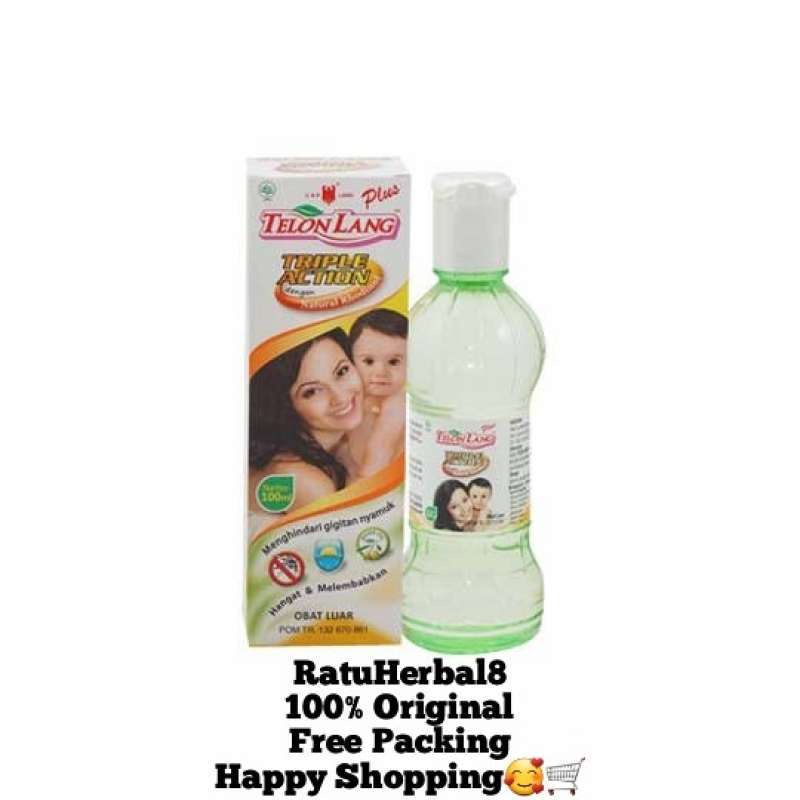 Jual MINYAK TELON LANG PLUS 100 ML TELON CAP LANG PLUS 100ML ANTI NYAMUK di Seller rajaherbal888 ...
